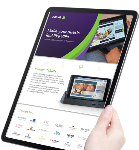 Crave T3 In-room Tablets