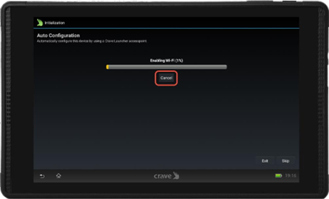 Crave - Tablet Configuration
