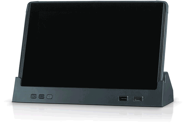 In-room tablet messaging