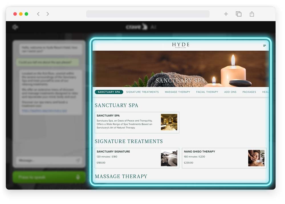 Crave AI for Hotels – Crave Interactive
